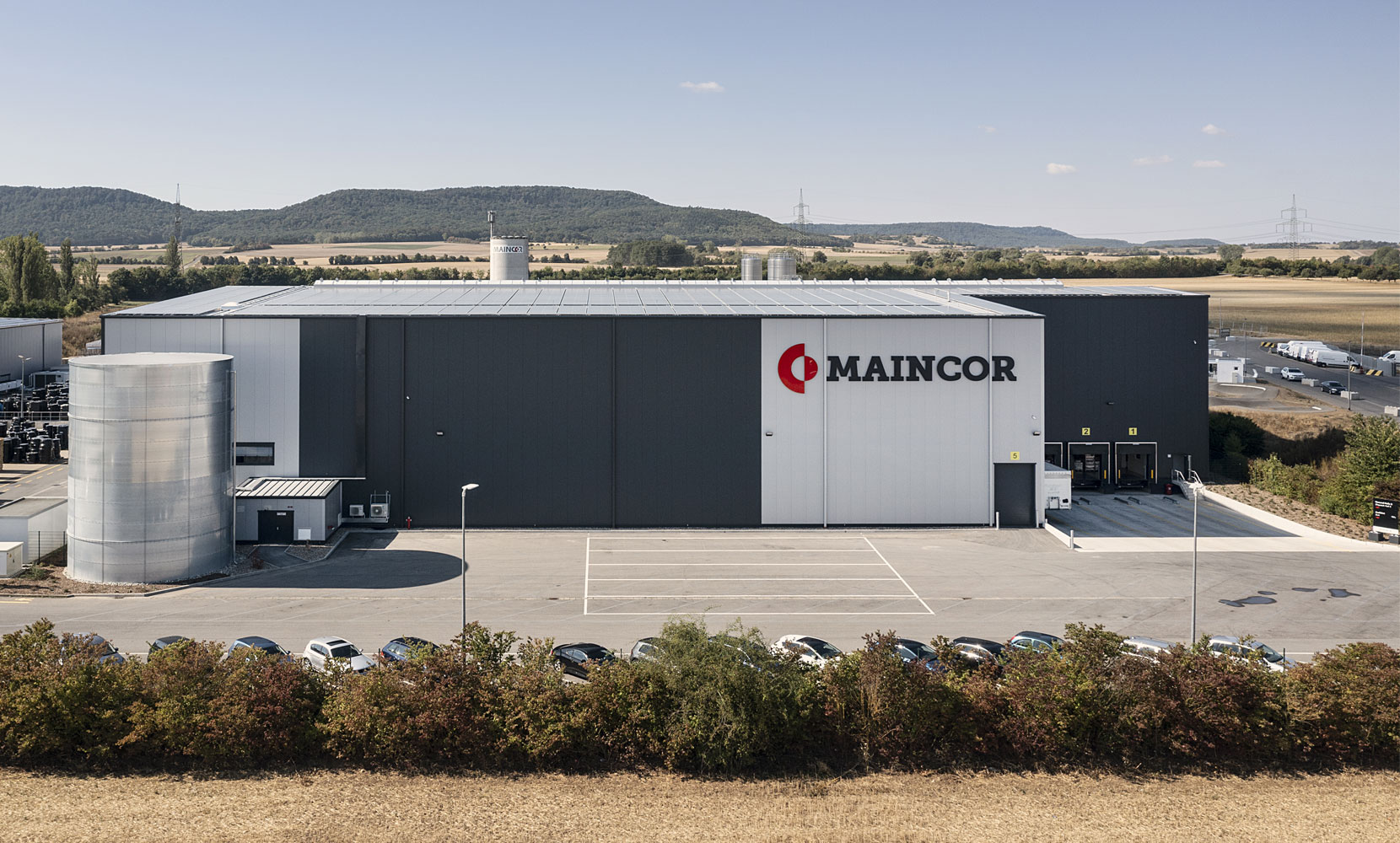 MAINCOR Logistiklager mit Bürotrakt - Riedel Bau