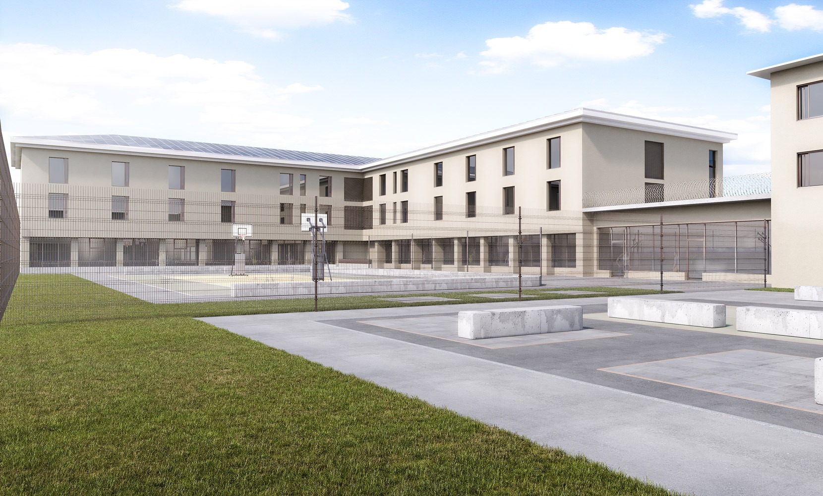 Klinikerweiterung Forensik Werneck - Referenzen | Riedel Bau